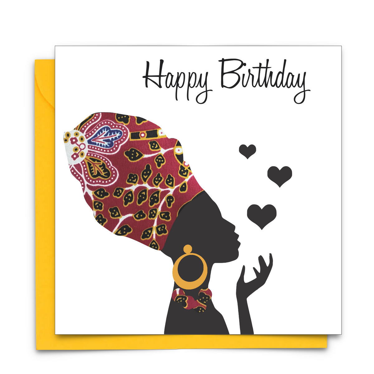 Crown & Glory - Ethnic Black African birthday Card – AfroTouch Design