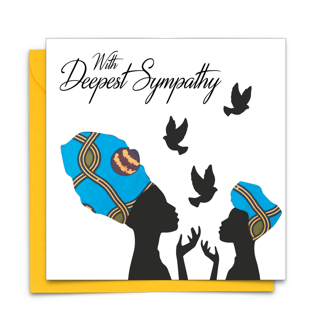 Beautiful Soul - Ethnic Black African greeting Card – AfroTouch Design