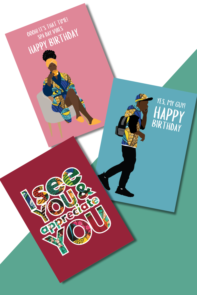 Afrotouch Design | A Black Owned Greeting Card And Stationery Brand ...