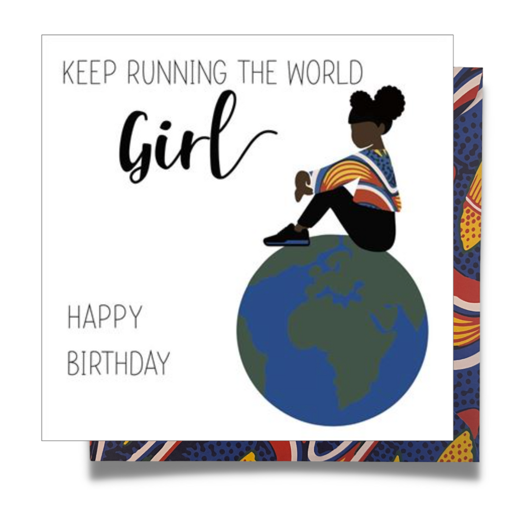 Run the World Girl - AfroTouch Kindred Collection – AfroTouch Design