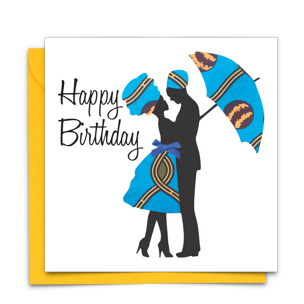 Embrace - Ethnic Black African Birthday Card – AfroTouch Design